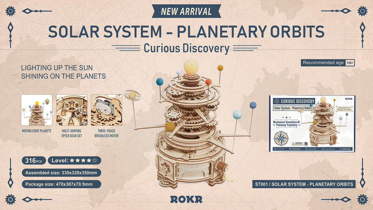 Solar System Planetary Orbits Hobby Sense 5171