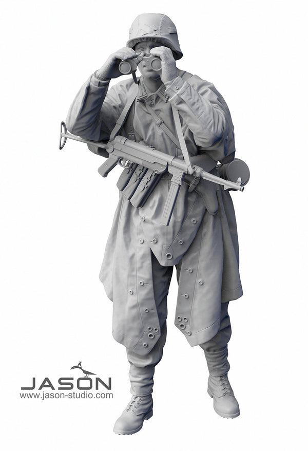 1/16 WWII German Field Commander. Resin - Hobby Sense