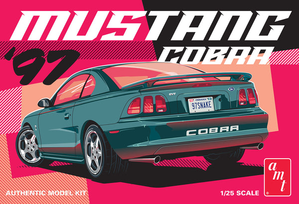 AMT 1/25 1997 Ford Mustang Cobra Car - Hobby Sense