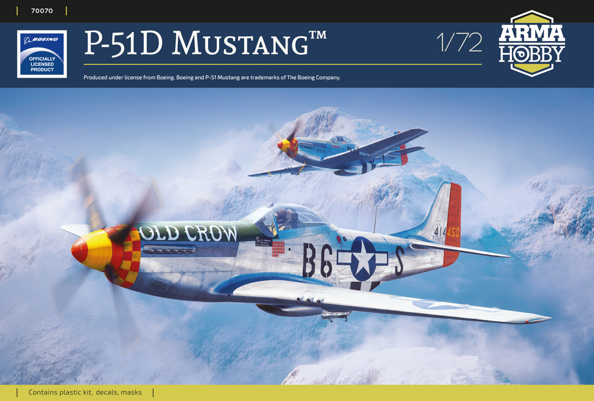 1/72 P51D Mustang - Hobby Sense