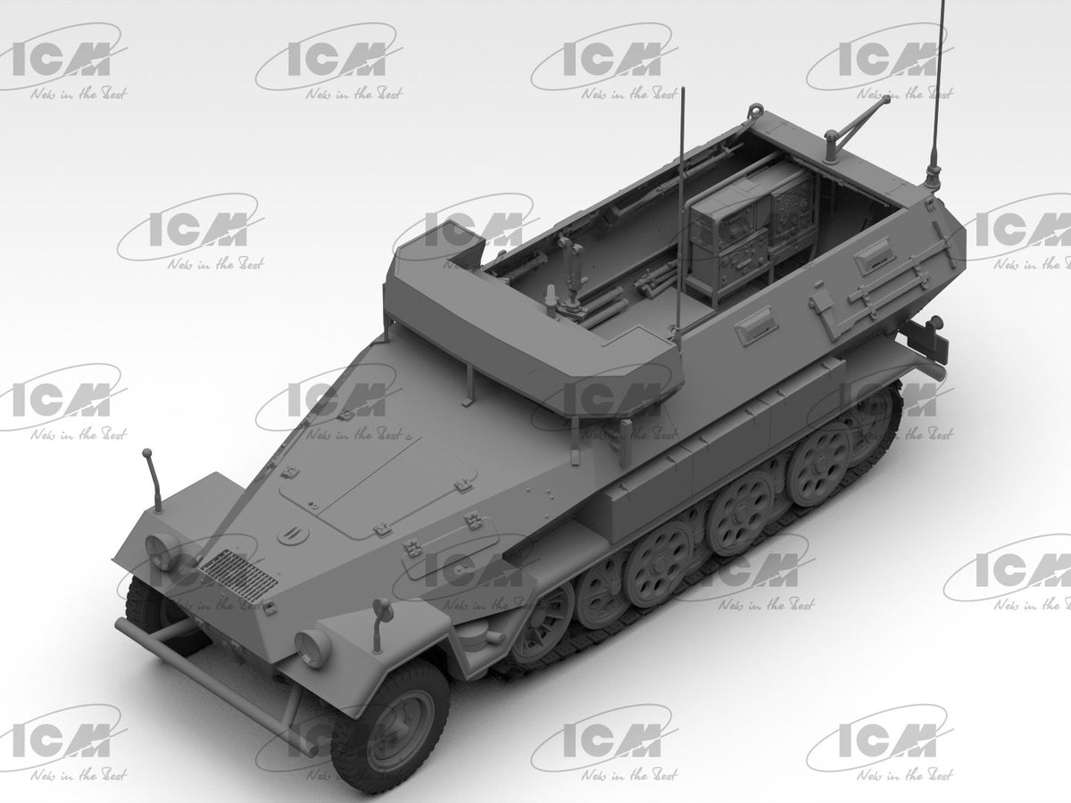 1/35 Beobachtungspanzerwagen Sd.Kfz.251/18 Ausf.A, WWII German ...
