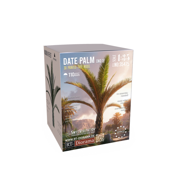 RT Diorama 1/35 Date Palm (type 1) - Hobby Sense