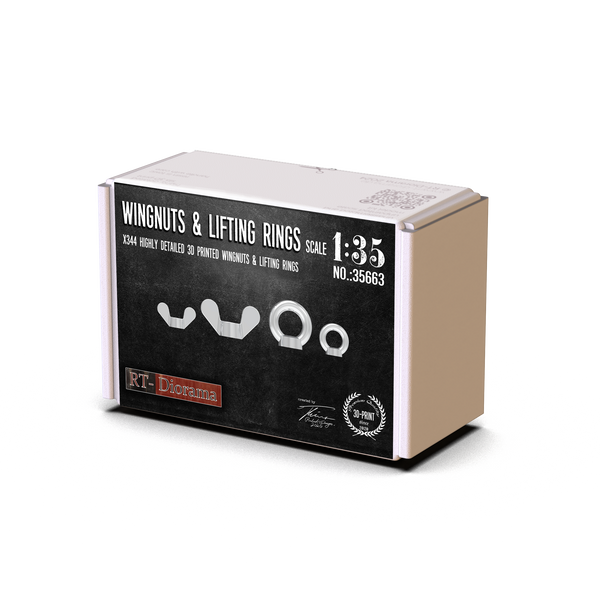 RT Diorama 1/35 Wingnuts & Lifting Rings - Hobby Sense