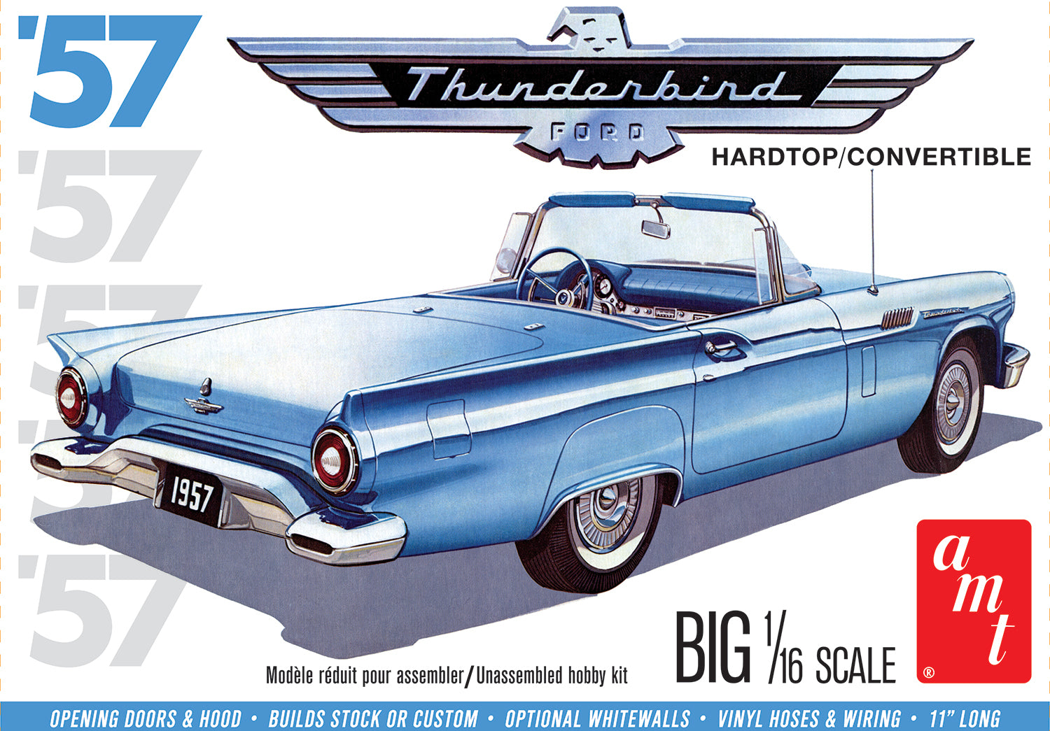 1957 ford thunderbird diecast model store