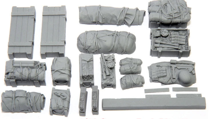 1/16 German Tank Stowage Set #A | Hobby Sense