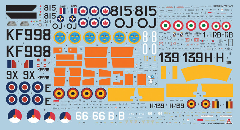 1/48 Harvard Mk.IIA with Canadian Markings - Hobby Sense