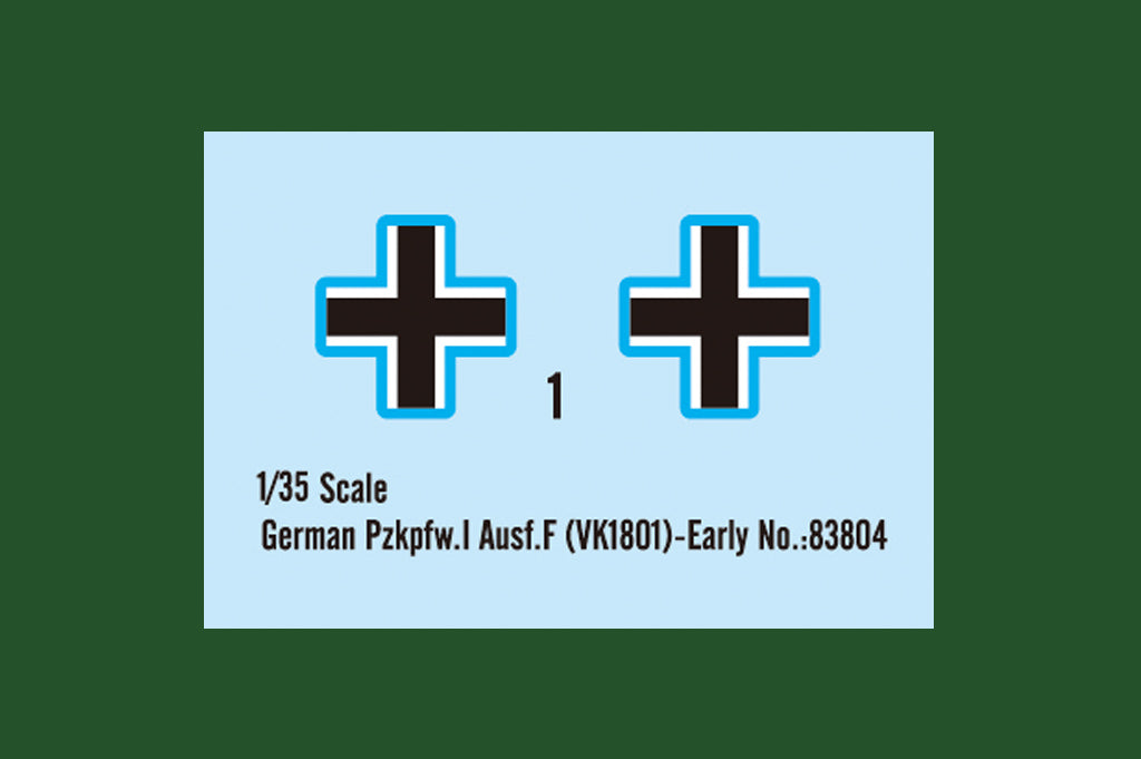 1/35 German Pzkpfw.I Ausf.F VK1801 Early | Hobby Sense