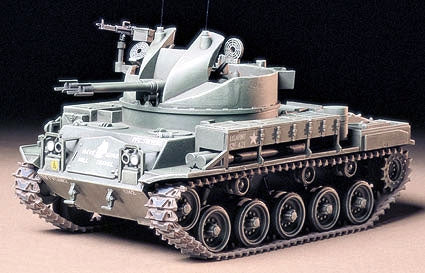 1/35 US M42 Duster Tank w/Self-Propelled AA Gun & 3 Crew | Hobby Sense