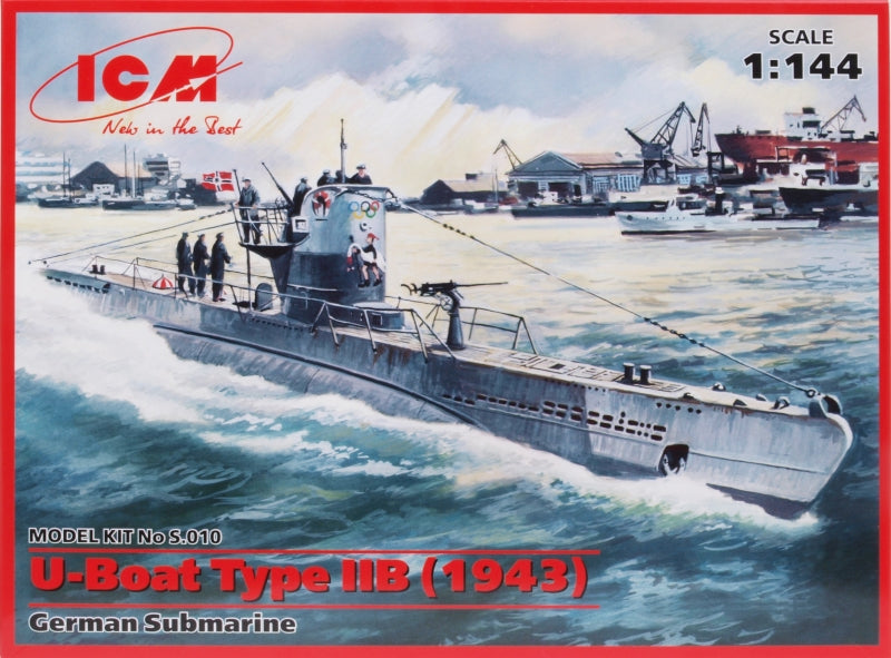 1/144 U-Boat Type IIB (1943) German submarine | Hobby Sense