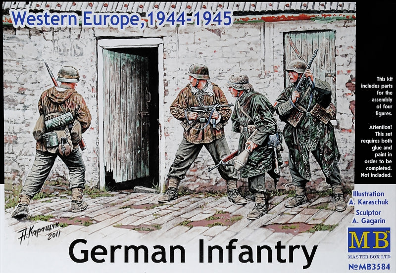 1/35 German Infantry, Western Europe, 1944-1945 | Hobby Sense